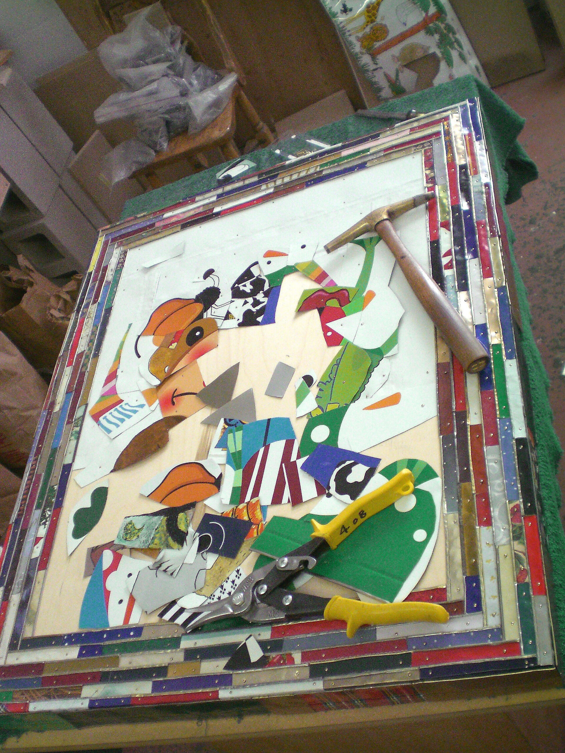 Tin Art – Artist Rand Carlson