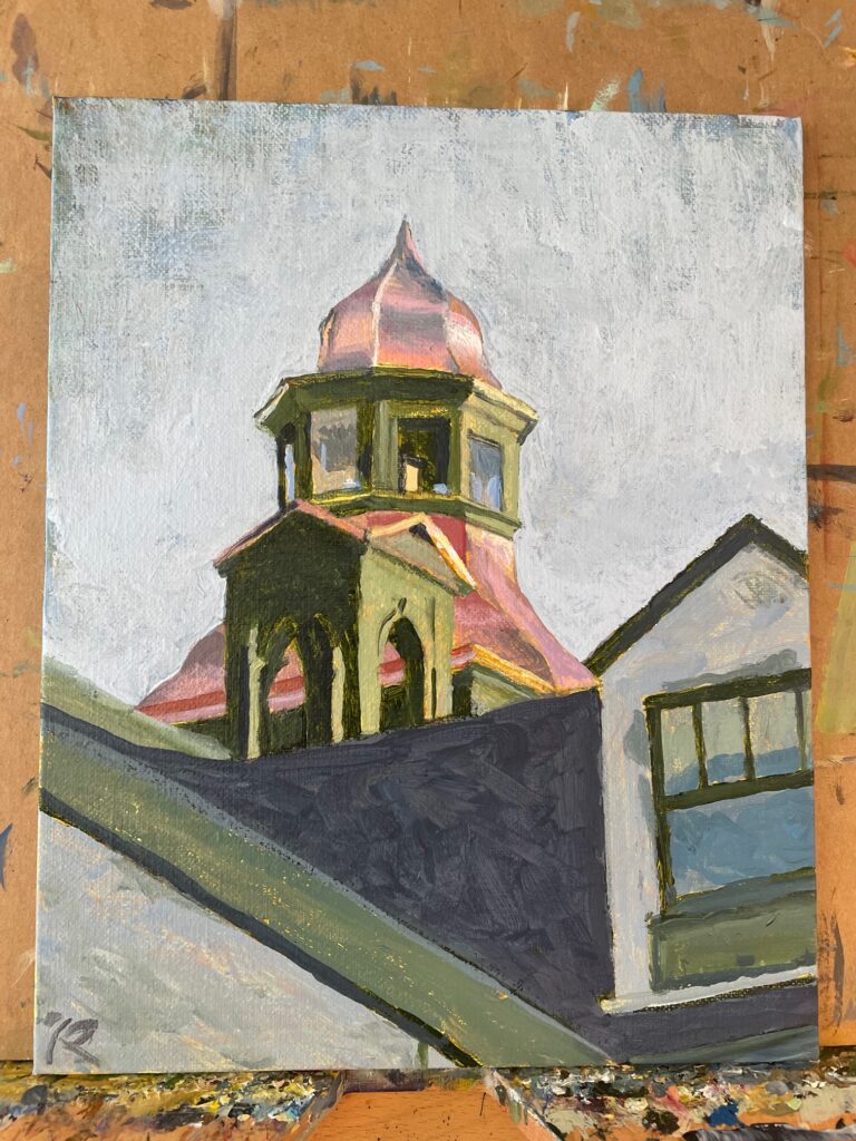 Cloudcroft tower – Artist Rand Carlson